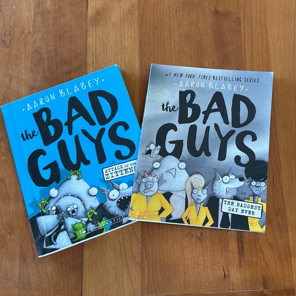 Toys | The Bad Guys Book Set 4 Attack Of The Zittens 1 Baddest Day Ever ...